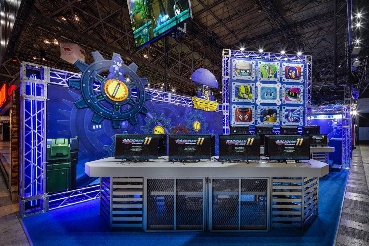 2018 Tokyo Game Show Capcom Booth » 空間演出デザイン：D3D Atelier [ ディスリーディ・アトリエ ]